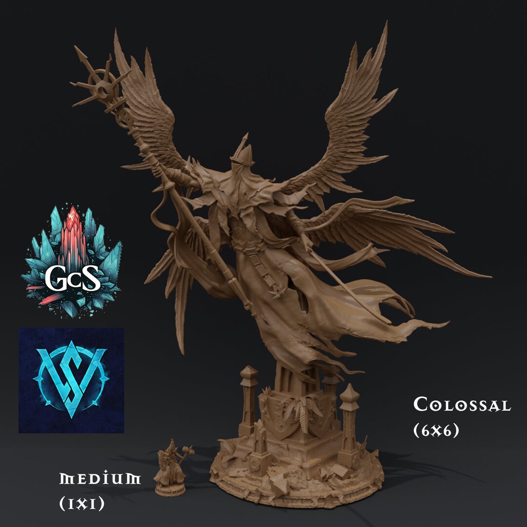Cathedral Class Specter - Witchsong Minatures - 6x6 Colossal Mini ...