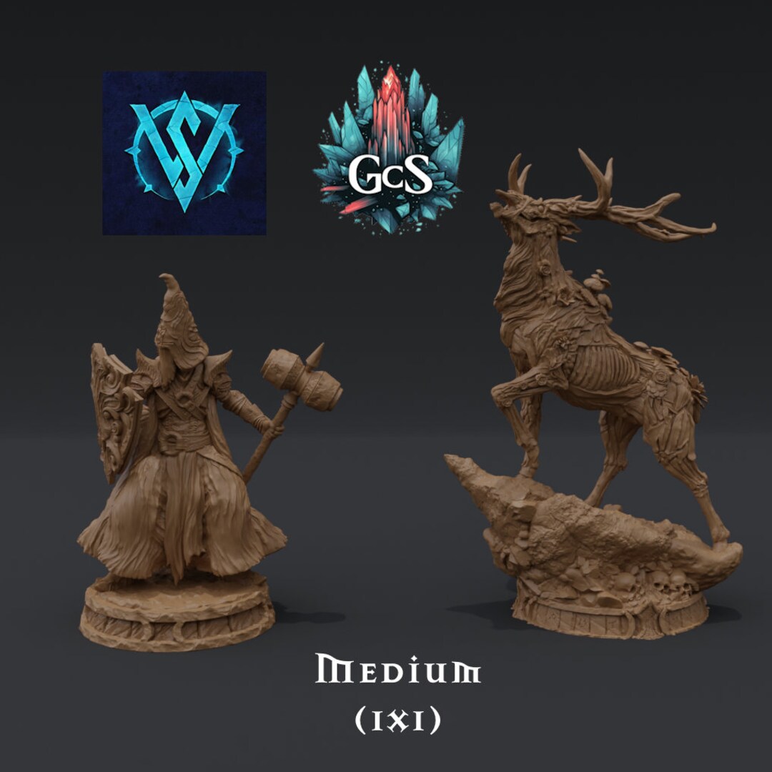 Arsen, Horns of Hell Witchsong Miniatures Undead Stag Medium/large ...