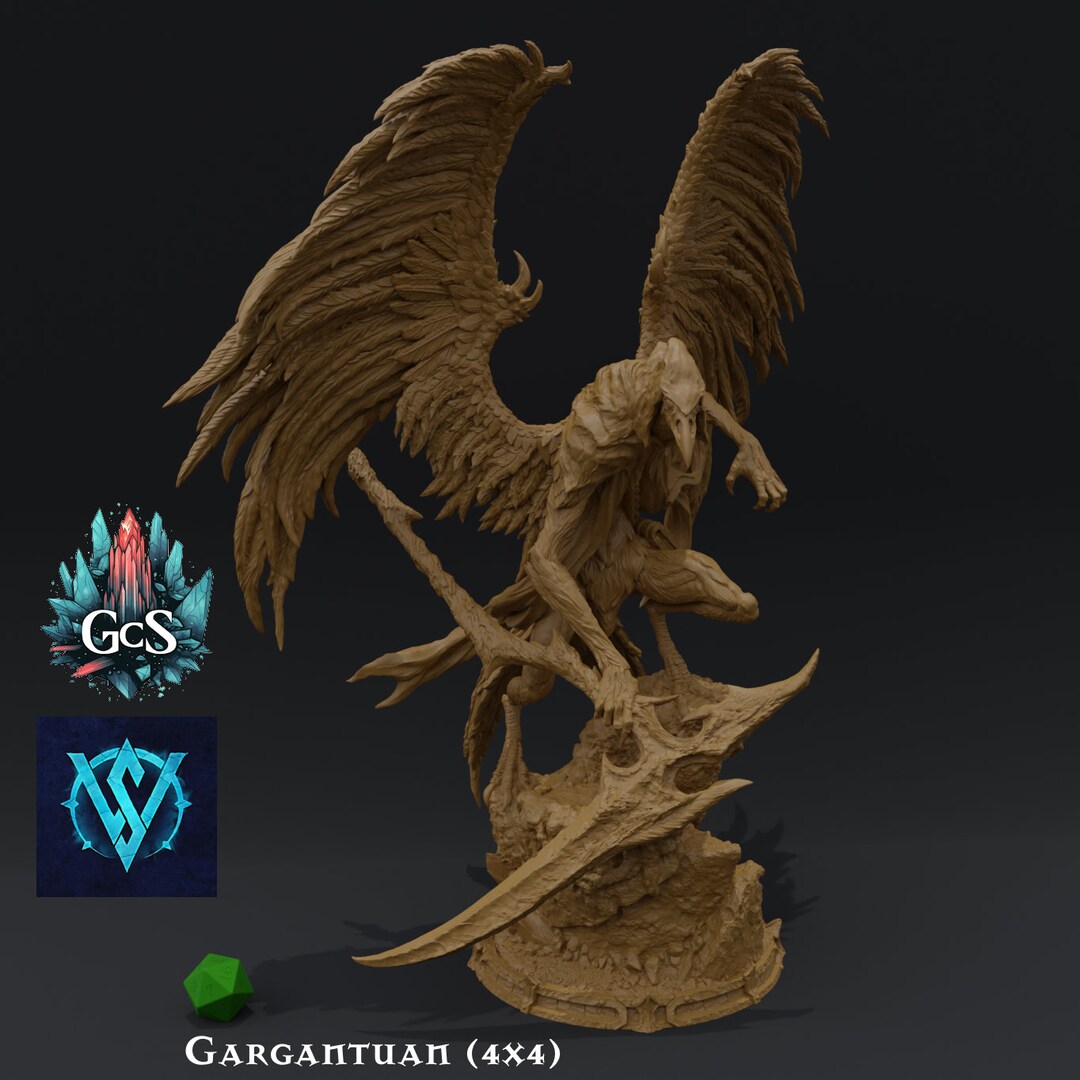 Death Lifes End/watcher - Witchsong Miniatures - Gargantuan Miniature ...