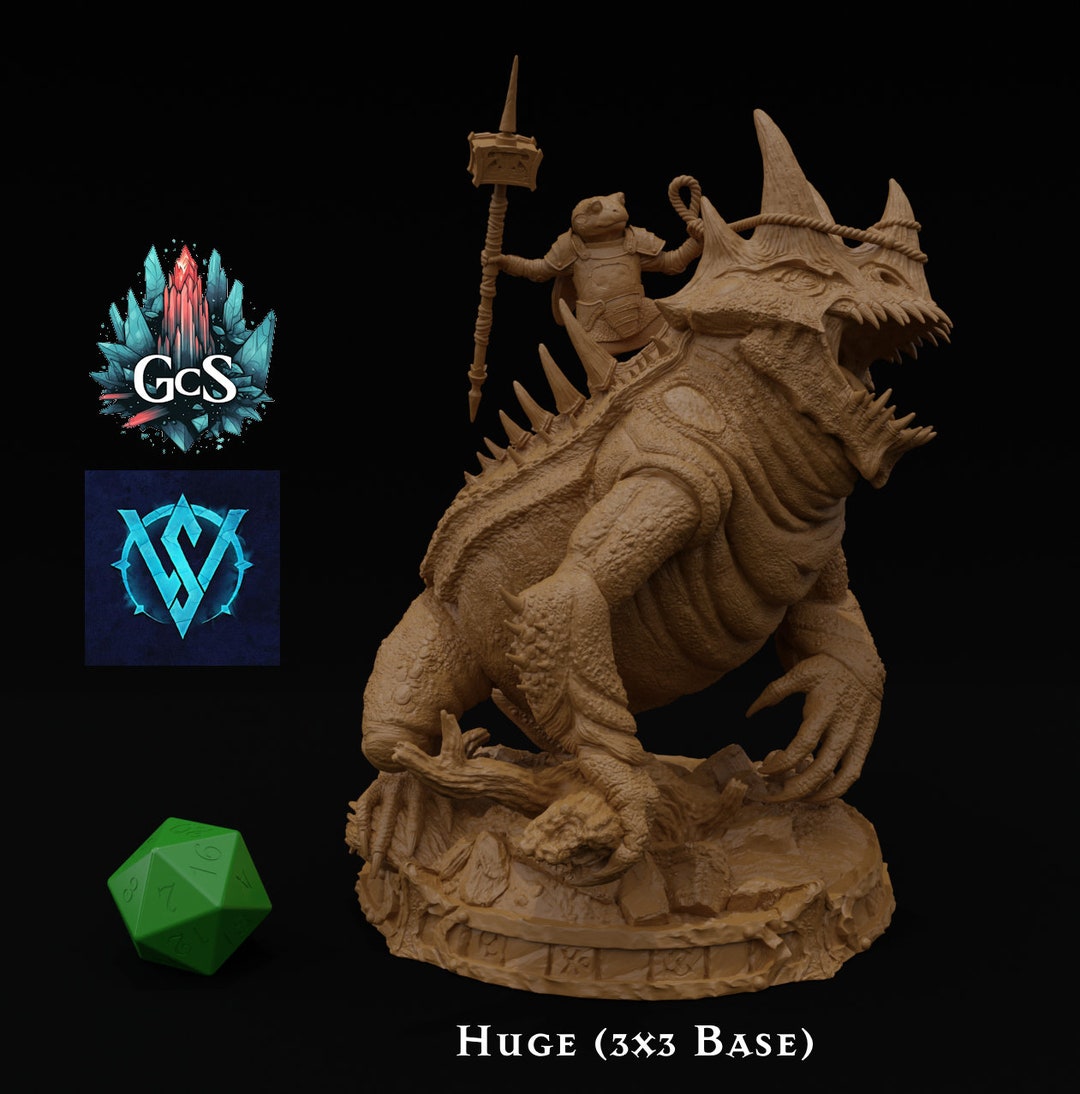 The Toad Lord - Witchsong Miniatures - Huge Toad Creature/100mm Bust ...