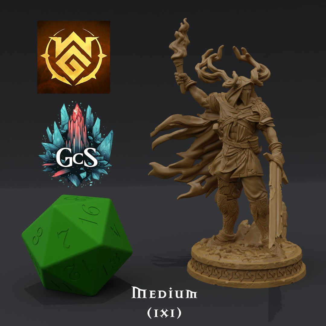 Hedge Knight - Witchguild Miniatures - Medium/large/gargantuan ...