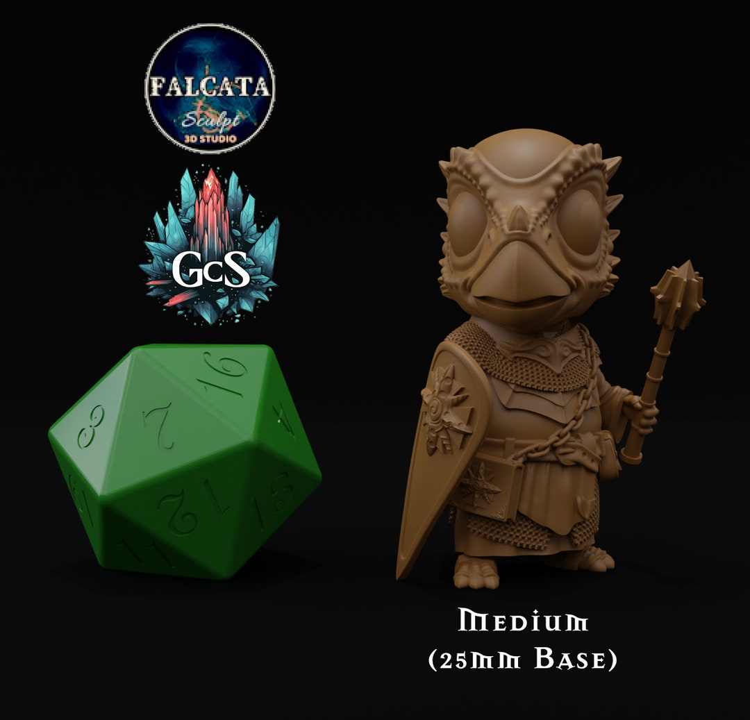 Pachycephalosaurus Cleric - Falcata3d - Chibi Dino Hero - Dnd ...