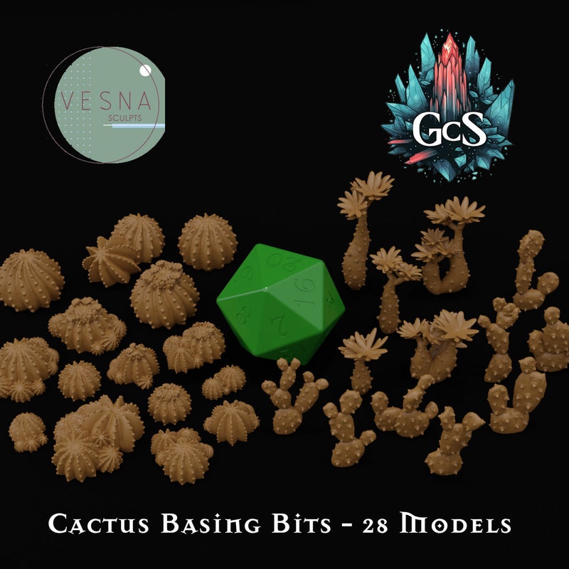 3d Printed Basing Bits Miniature - Etsy