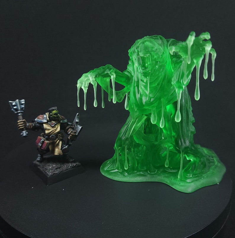 Slime Golem Ooze Dnd Pathfinder TTRPG Monster Large/huge Ooze 32mm ...