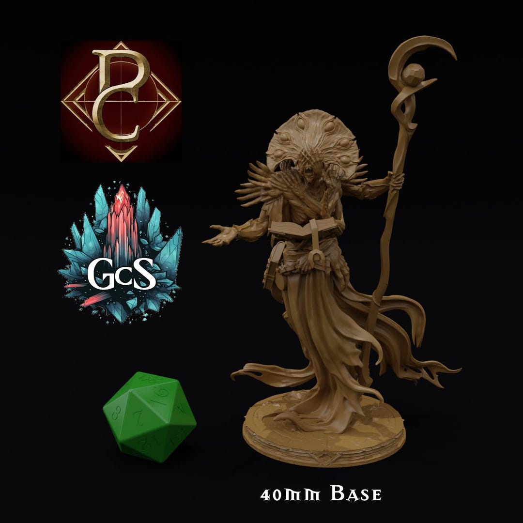 The Sorcerer - Parasite Collectibles - Large Scale Fiend/demon - Dnd ...