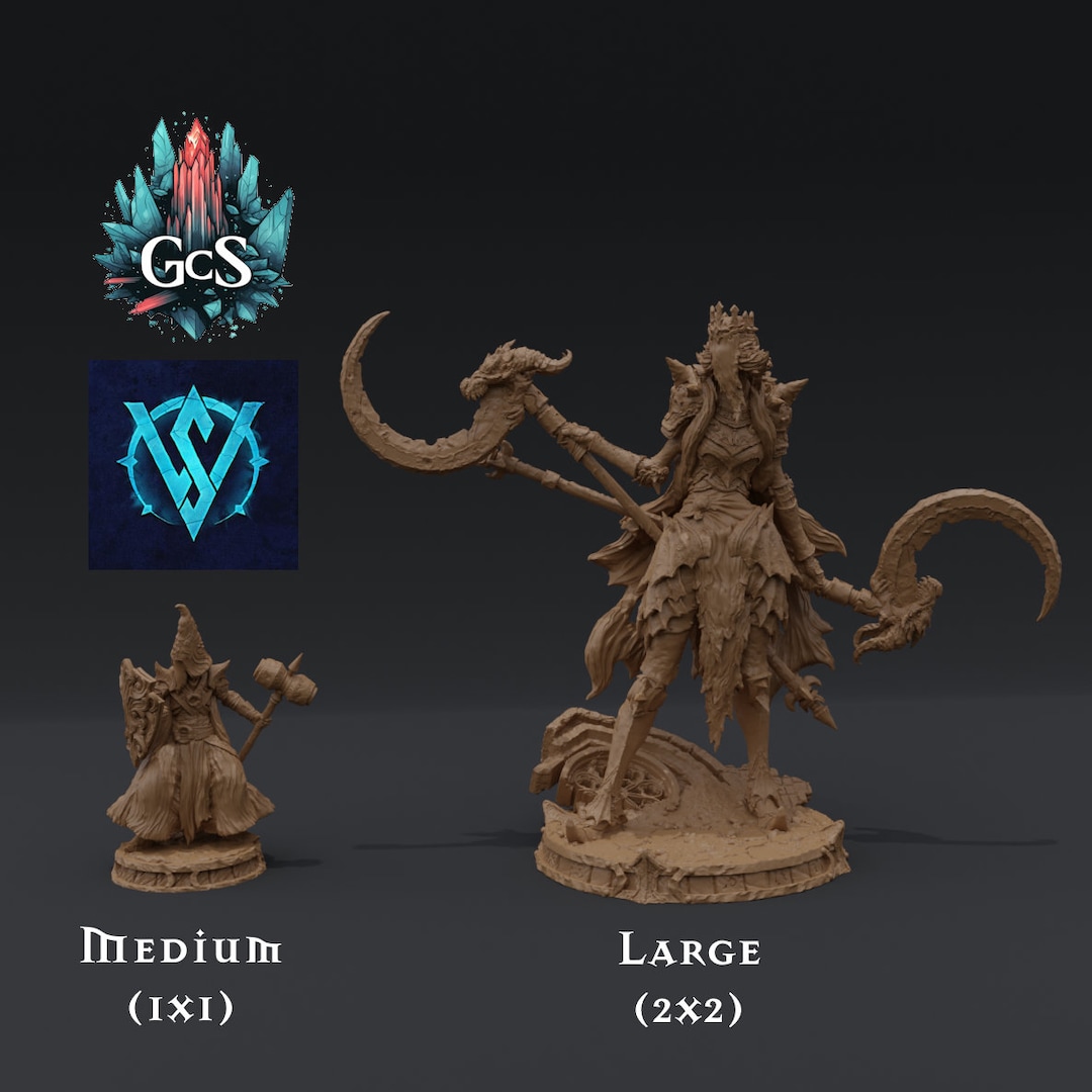 The Faceless Queen - Witchsong Miniatures - Large/huge Creature or ...