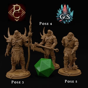 Necrotic Barbarians (8 Poses) - Parasite Collectibles - Plague Warriors ...
