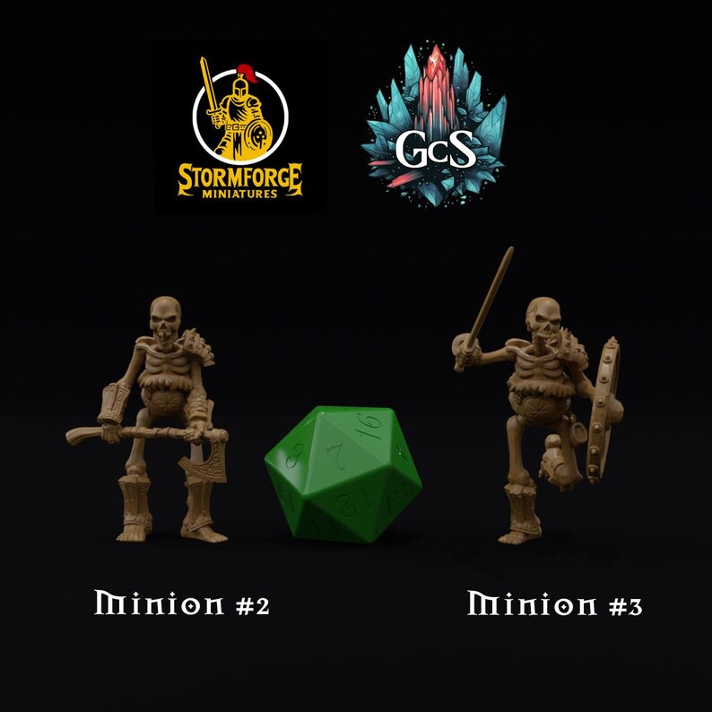 Armoured Barbarian Skeletons - Stormforge Miniatures - 3D Resin Prints ...