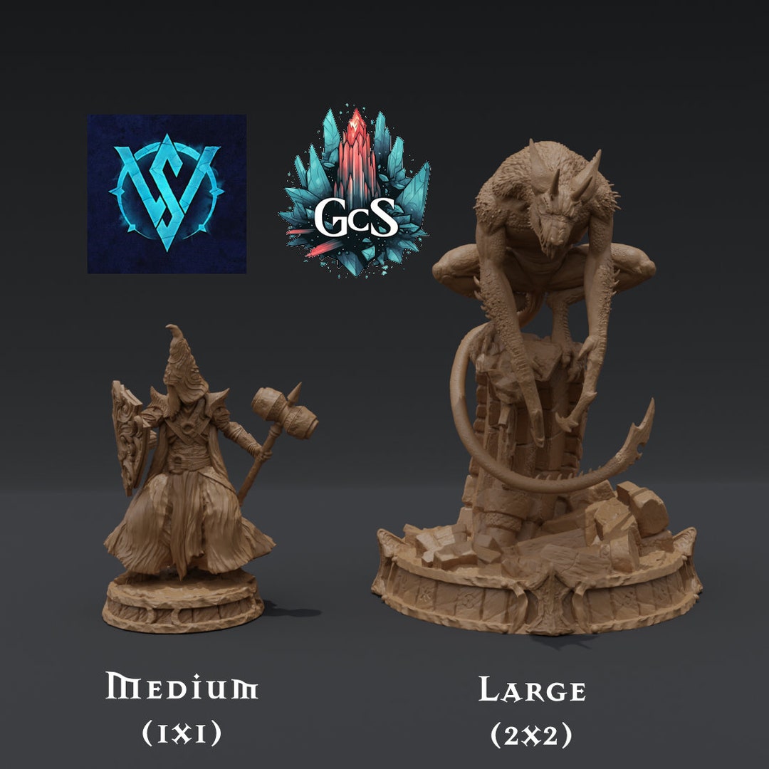 The Gargoyle - Witchsong Miniatures - Large Creature [80mm Tall]/100mm ...