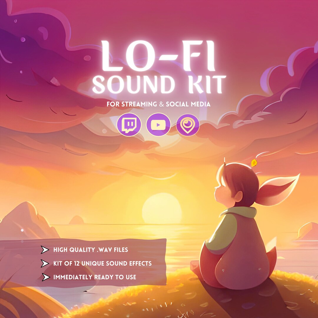 Lo-fi Sound Kit | 12 Original Jingles for Streamers - Etsy