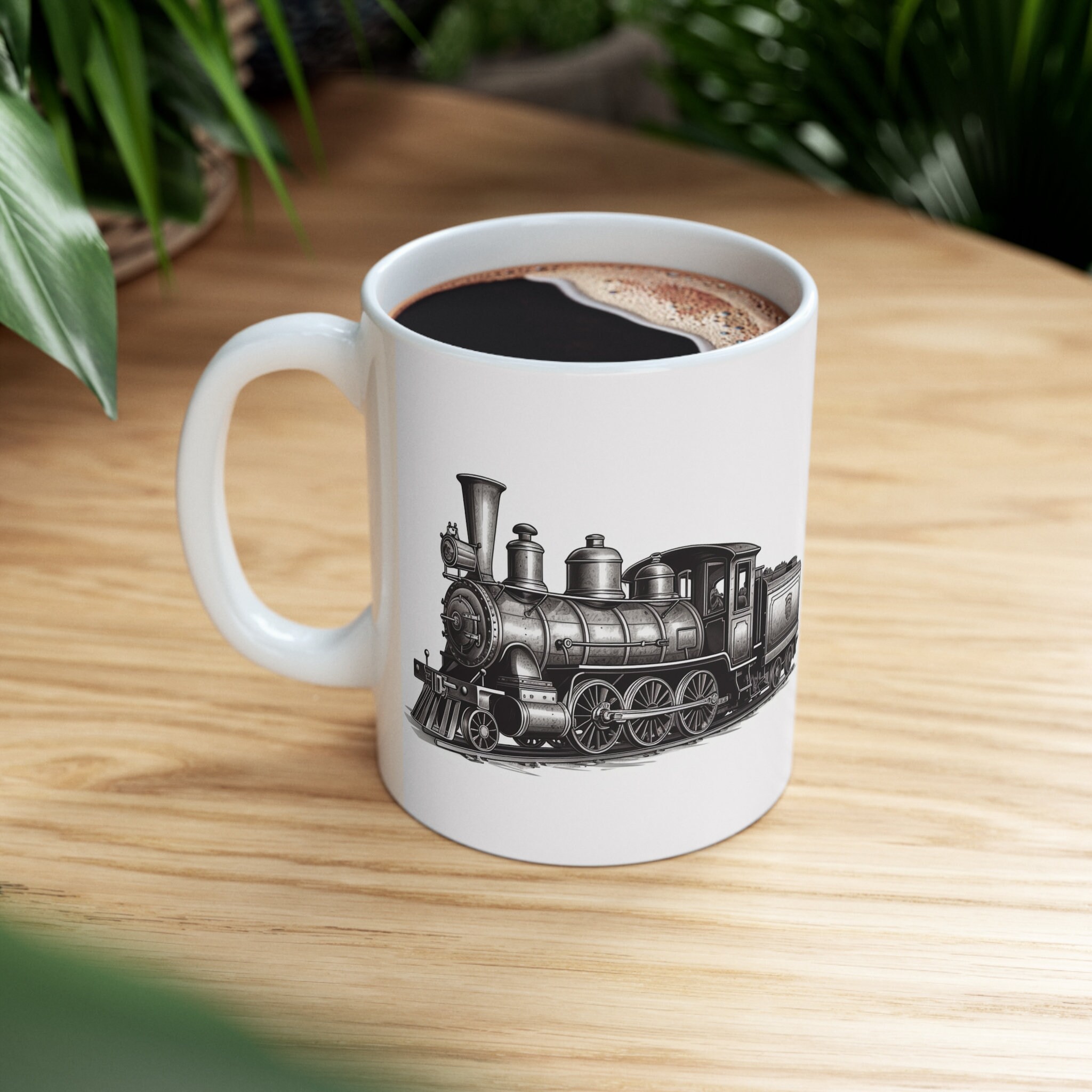 Steam Engine Locomotive, Train Mug, Steam Engine Mug, Train Gifts ...