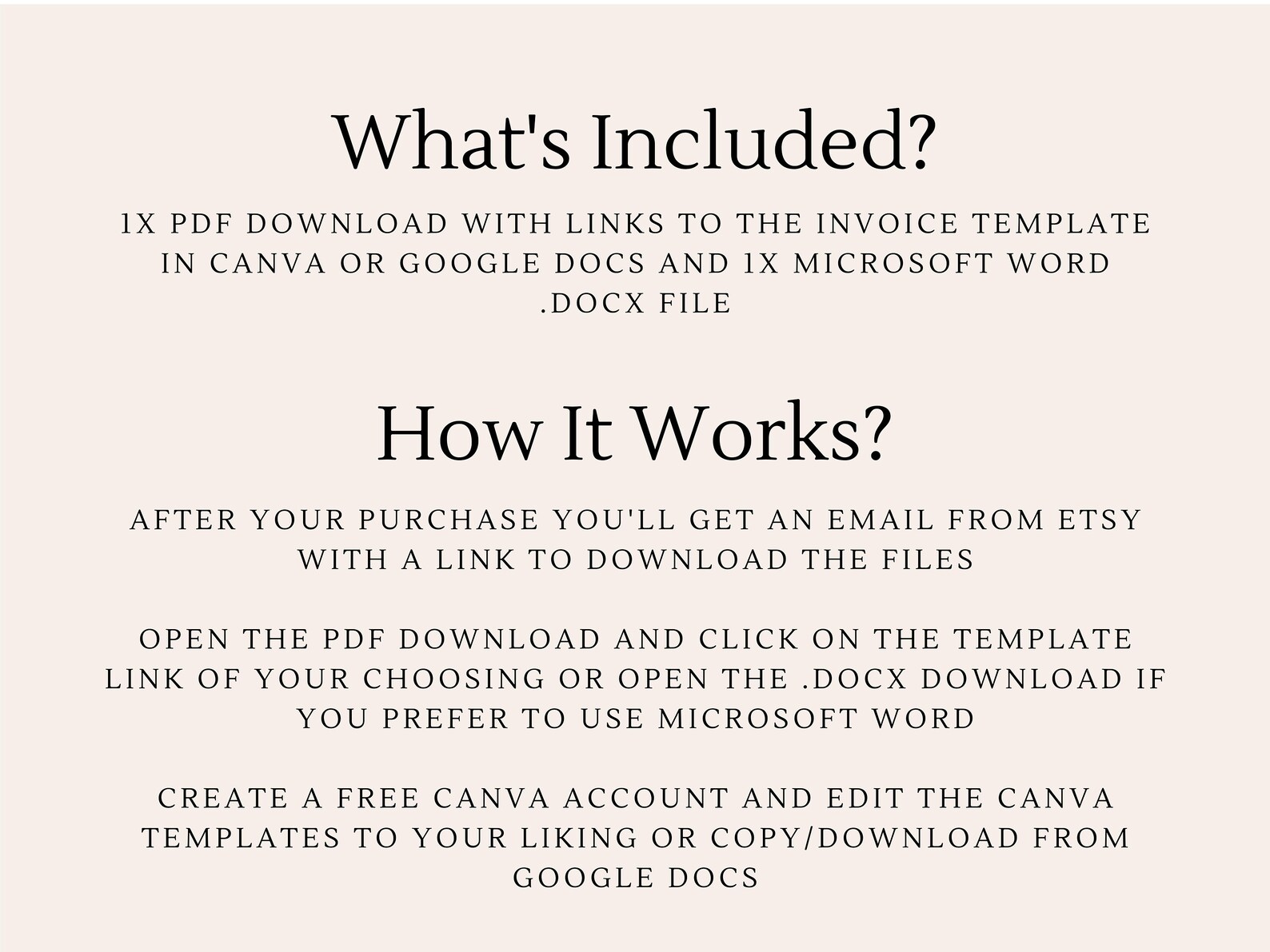 Invoice Template | Modern and Professional Invoice | Microsoft WORD ...