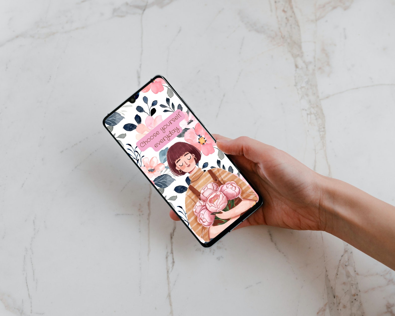 3 Self Love Phone Wallpapers - Love Yourself Everyday! - Etsy