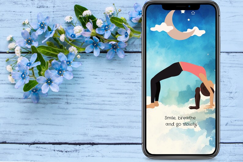 Beautiful Yoga Themed Phone Wallpapers for Android - 4pcs at a Very ...