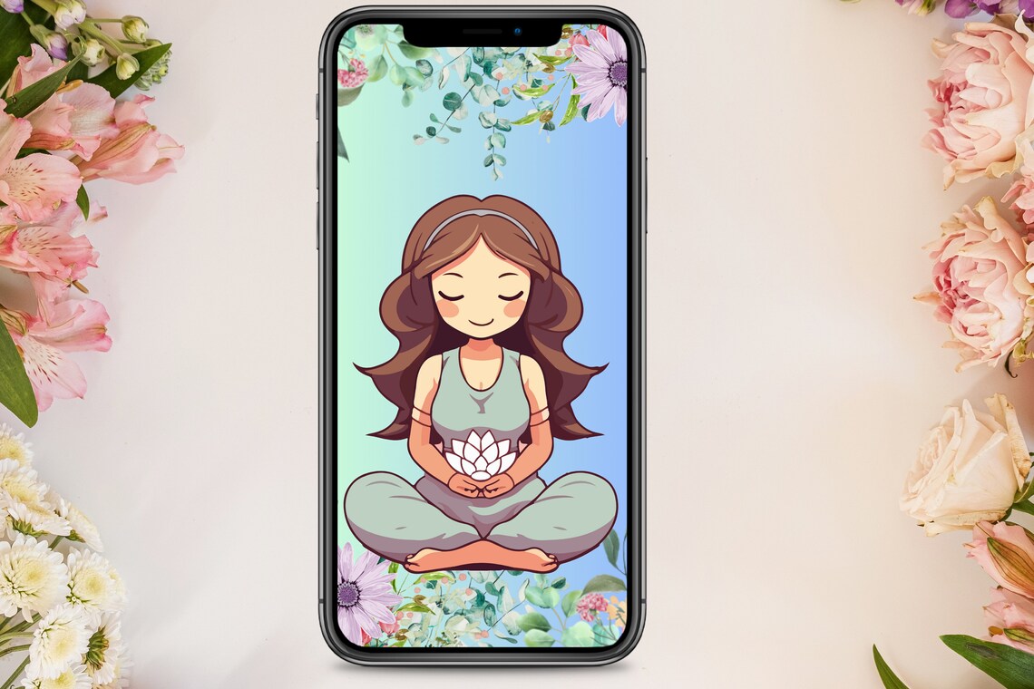 Beautiful Yoga Themed Phone Wallpapers for Android - 4pcs at a Very ...