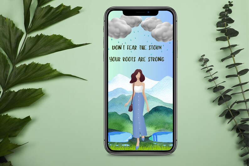 Fearless Phone Wallpapers - Bundle of 4 - Etsy