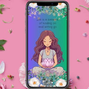 Beautiful Yoga Themed Phone Wallpapers for Android - 4pcs at a Very ...