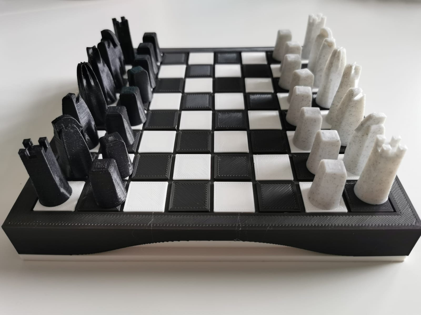 3D Printed Chess Set - Etsy