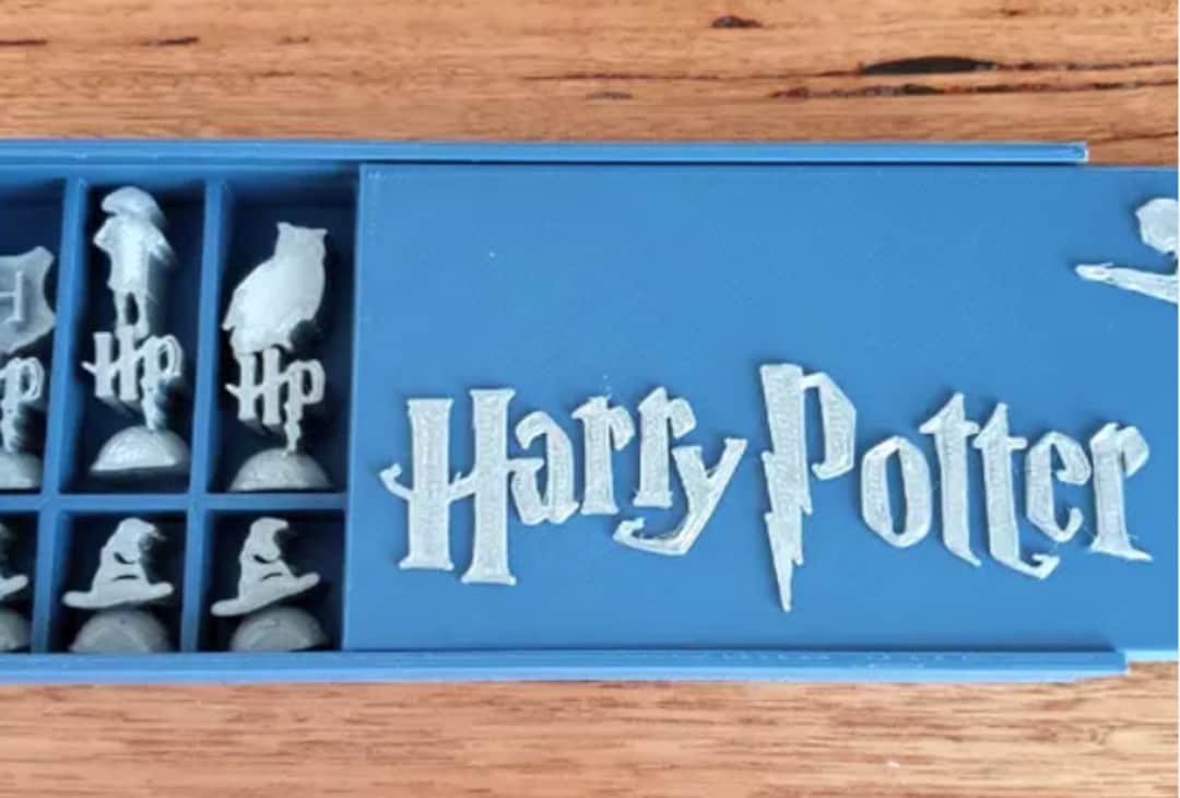 3D Printed Harry Potter Wizard Chess Set: Unleash the Magic - Etsy