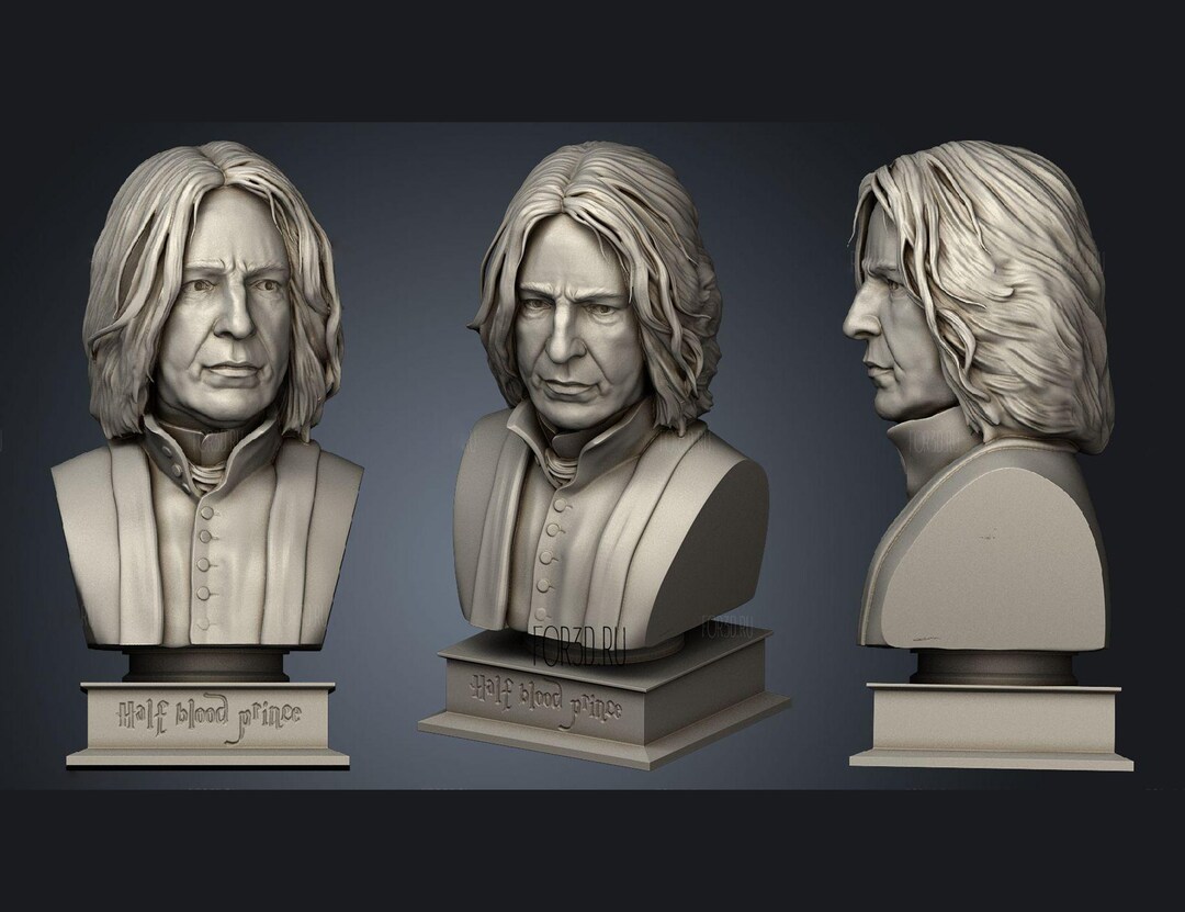 SEVERUS SNAPE 3d Stl Pack 3d Stl Stl File Stl - Etsy