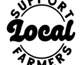 Farmers Feed America Sticker, Support Local Farmers Sticker, Support ...