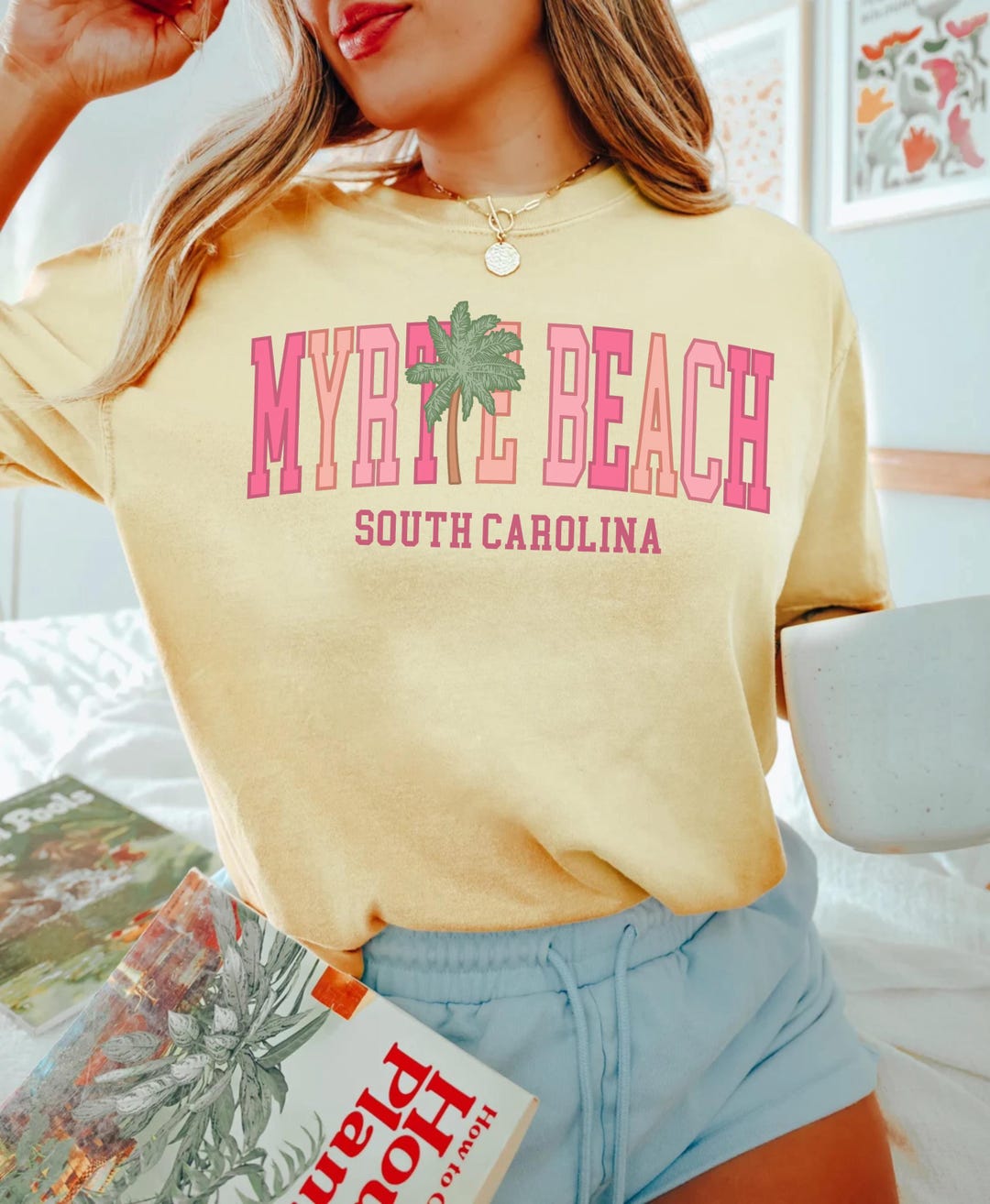 Comfort Colors Myrtle Beach South Carolina Shirt Myrtle Beach T-shirt ...
