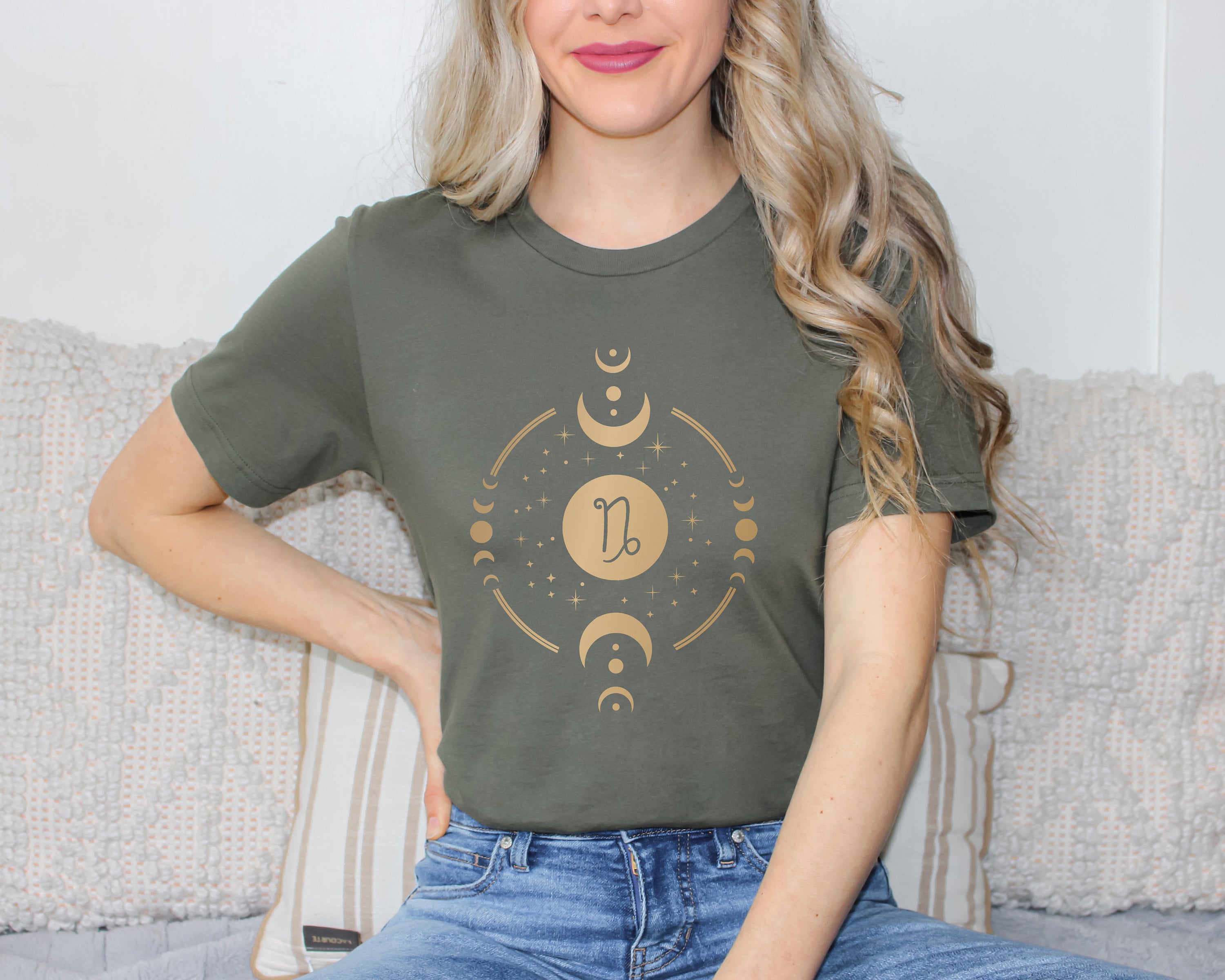 Zodiac Sign Capricorn Shirt Sun Sign Capricorn T-shirt Horoscope Tshirt ...