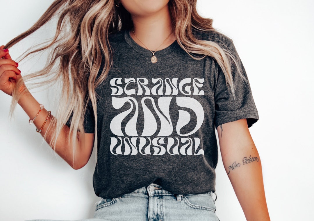 Strange Shirt Retro Unusual T-shirt Emo T Shirt Retro Strange Tee ...