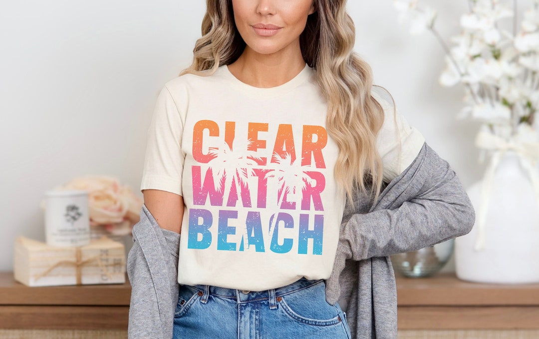 Clearwater Beach Shirt Cute Clearwater FL T-shirt Clearwater T Shirt ...