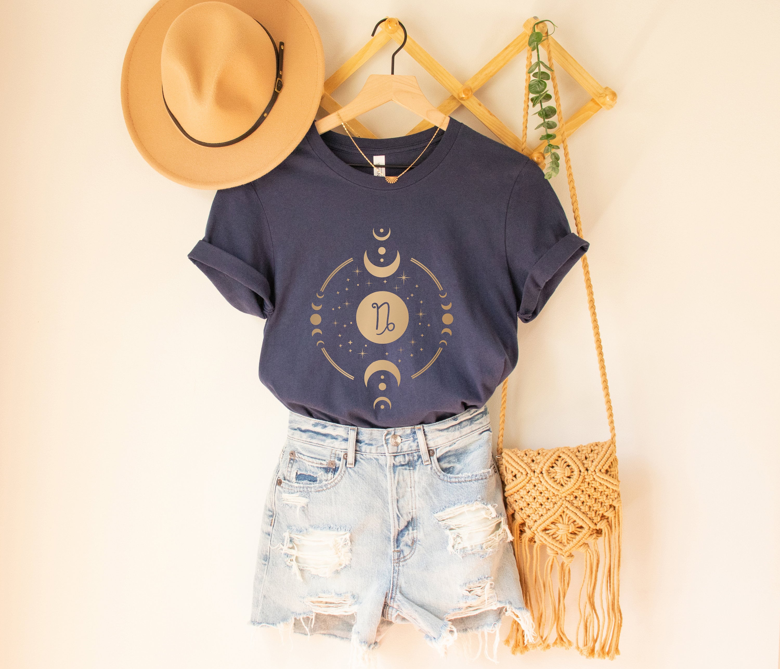 Zodiac Sign Capricorn Shirt Sun Sign Capricorn T-shirt Horoscope Tshirt ...