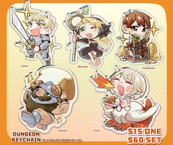 Bug Snacks Dungeon Meshi Food Art Print and Postcard - Etsy Canada