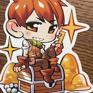 Stickers-[dungeon Meshi Chibi] - Etsy