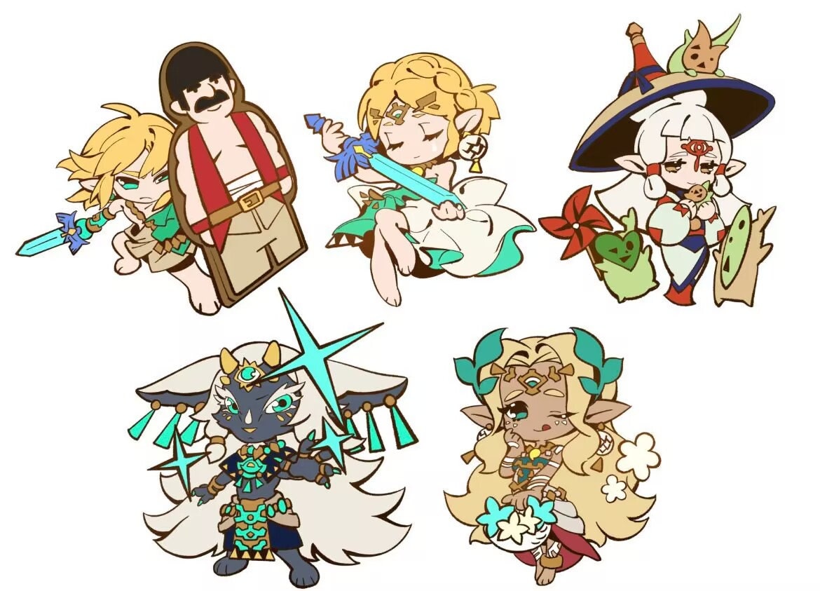 Rauru Pin- [totk-hard Enamel Ver] - Etsy Australia