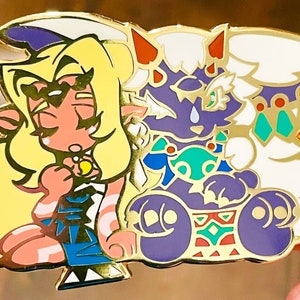 Rauru X Sonia [TOTK Hard Enamel Pin] - Etsy