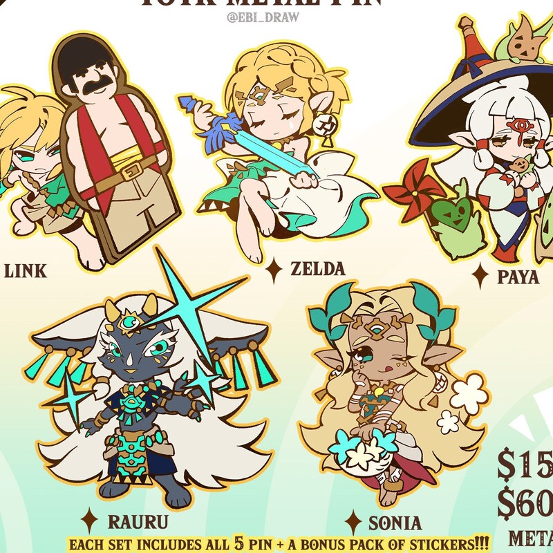 Zelda Pin - Etsy