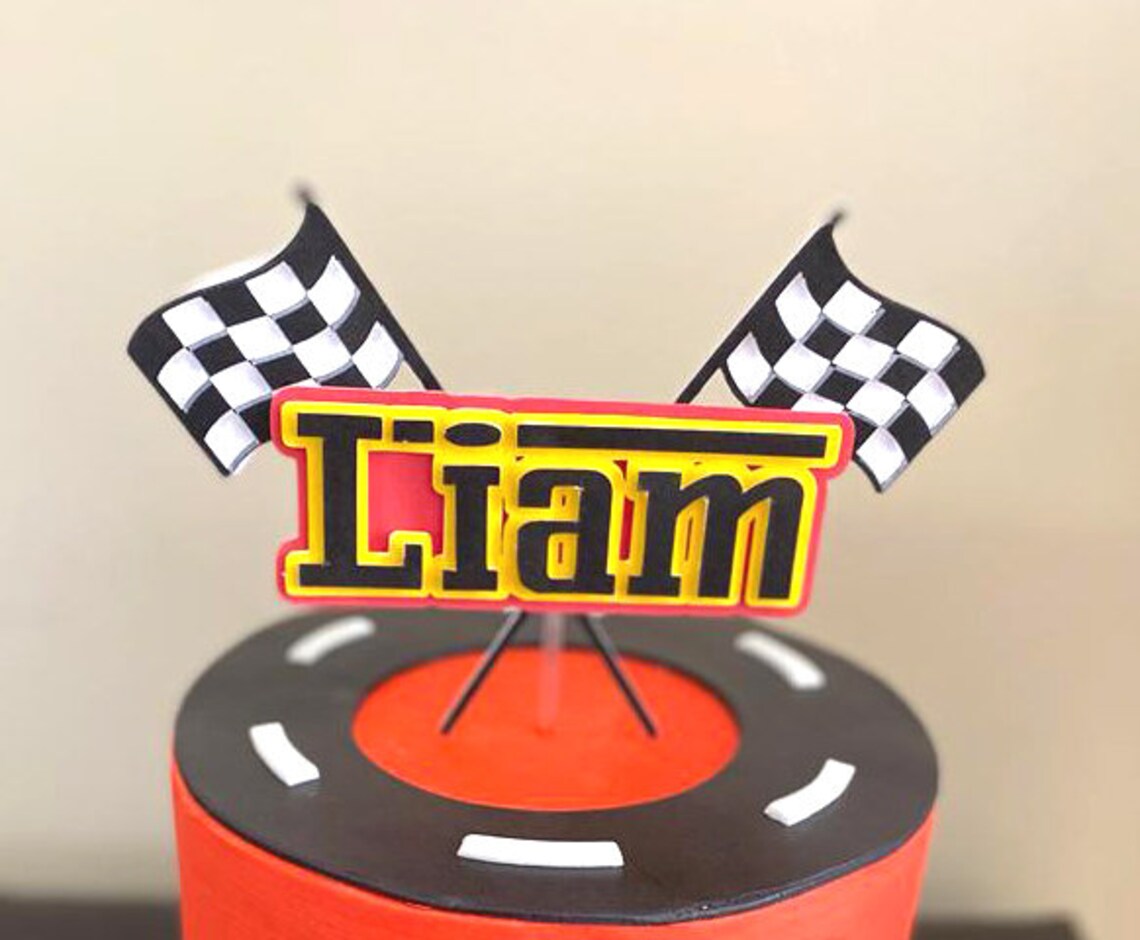 Ferrari Cake Topper, Race Car Cake Topper, Custom Cake Topper ...