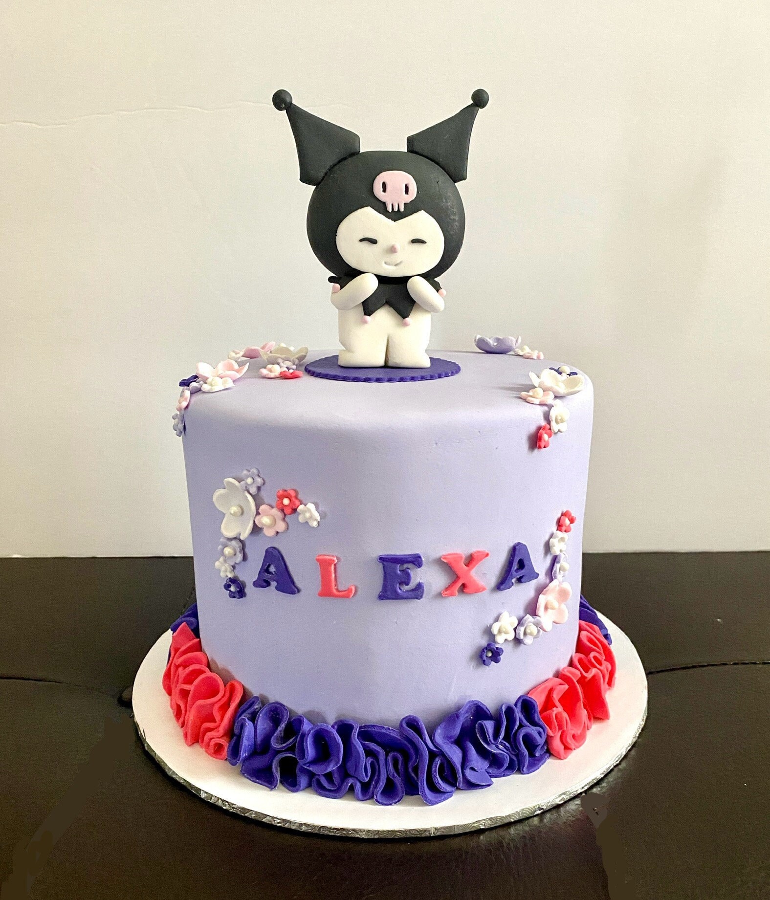 Fondant Kuromi Cake Topper, Kuromi Edible, Hello Cat Topper - Etsy