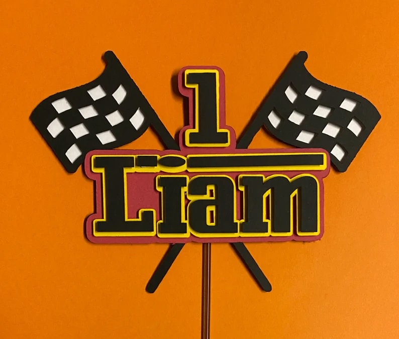 Ferrari Cake Topper, Race Car Cake Topper, Custom Cake Topper ...