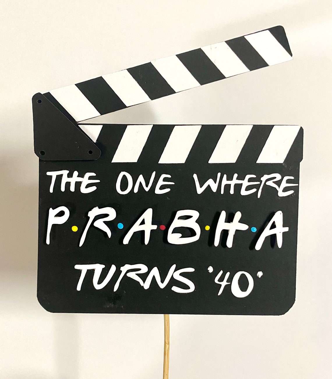 Friends Theme Cake Topper, FRIENDS, Friends Sitcom, Sitcom Toppers, the ...