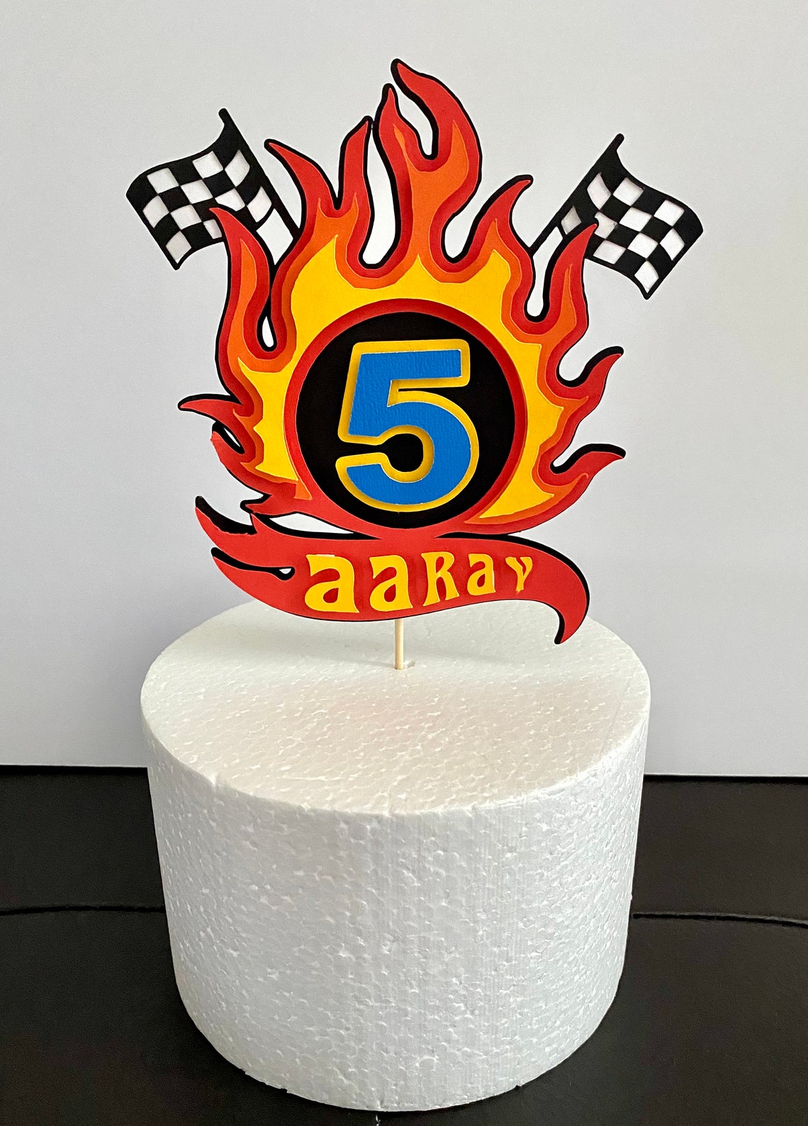 Car Cake Topper, Birthday Cake Topper, Hotwheels Cake Topper, Race Car ...