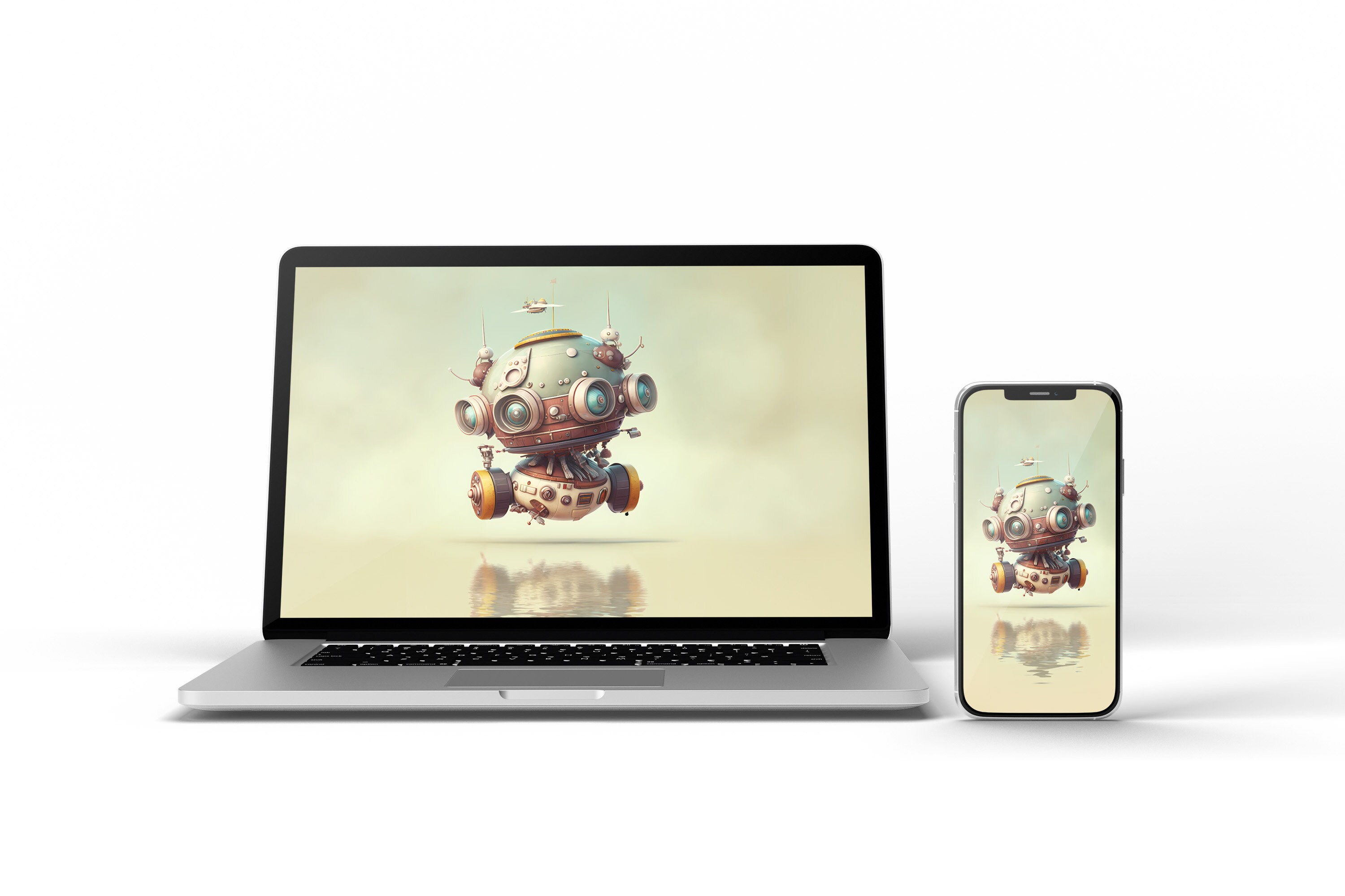 Flying Robot and Friends V2 - Etsy