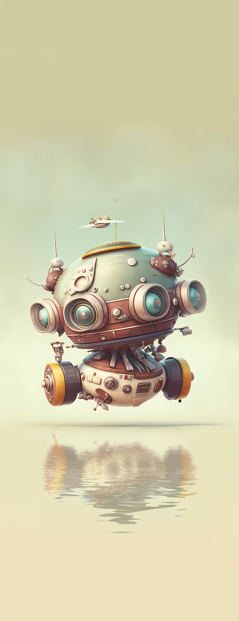 Flying Robot and Friends V2 - Etsy