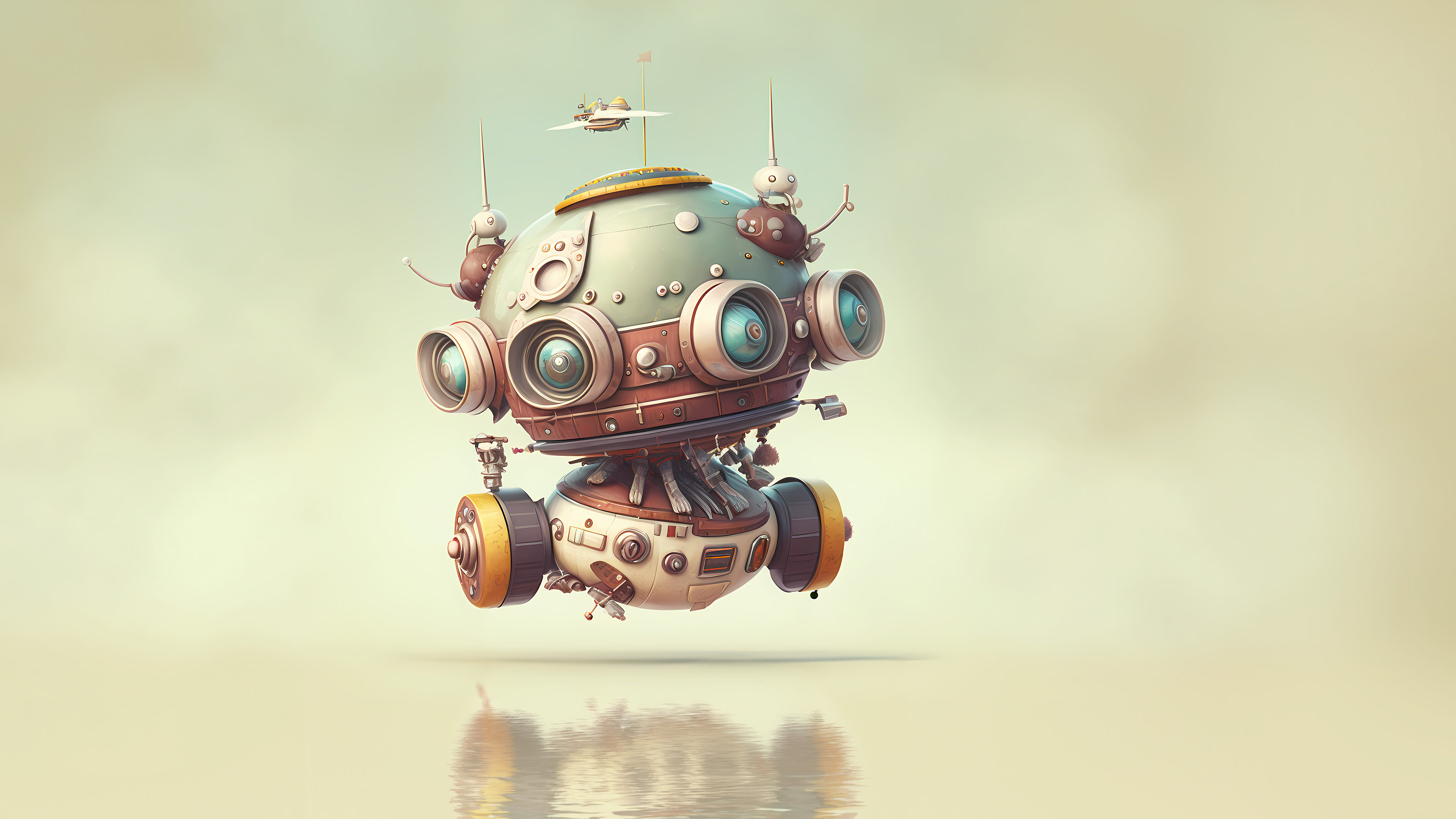 Flying Robot and Friends V2 - Etsy