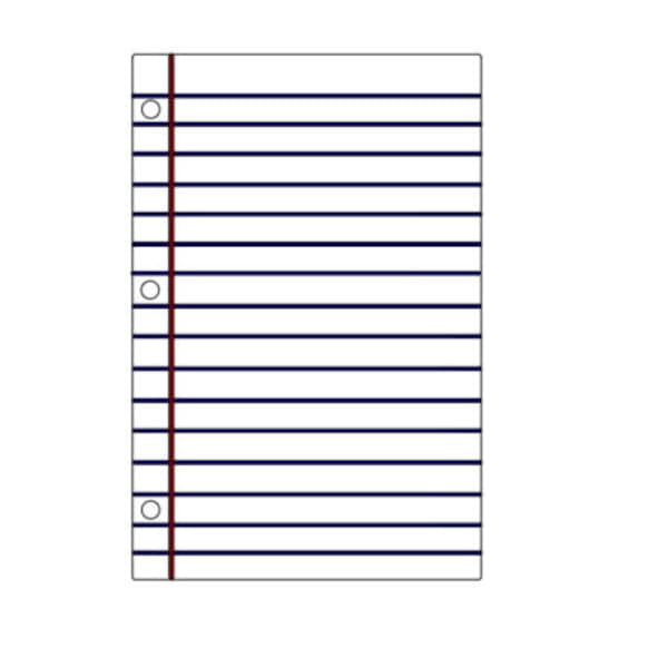 College Ruled Notebook - Etsy