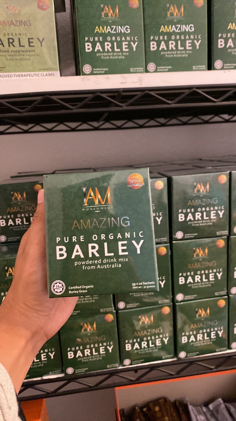 IAM Barley Powder 2 SEALED Boxes (20sachets) New Updated Packaging - Etsy