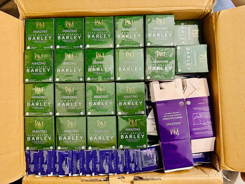 IAM Barley Powder 2 Sealed Boxes (20sachets) New Updated Packaging - Etsy