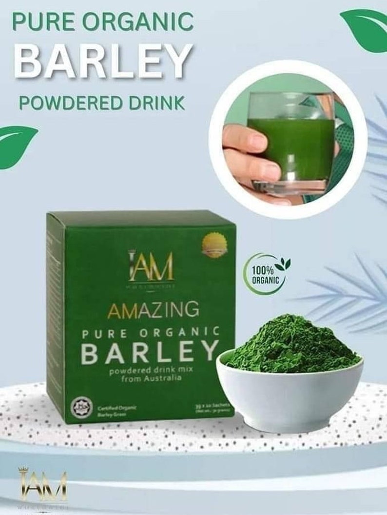 IAM Barley Powder 3 SEALED Boxes (30sachets) - Etsy
