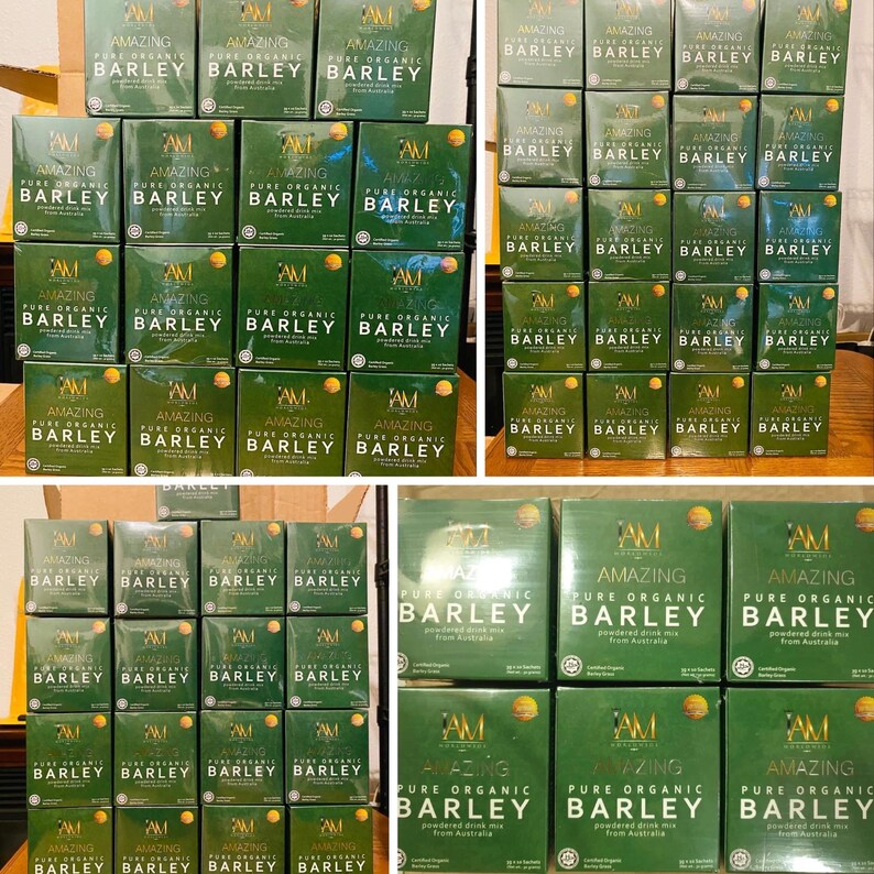 Barley-authentic SEALED 5 Boxes FREE SHIPPING( New Updated Packaging ...