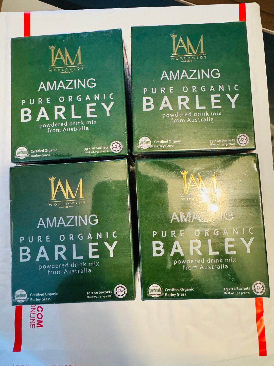 Barley-authentic SEALED 4 Boxes (NEW UPDATED Packaging) - Etsy