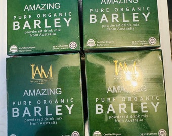 IAM Barley Powder 1 SEALED Box10 Sachets New Updated Packaging - Etsy